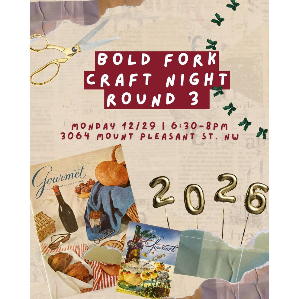 Bold Fork Crafts: Culinary Collaging Round 3: 2026 Vision Board – Bold ...